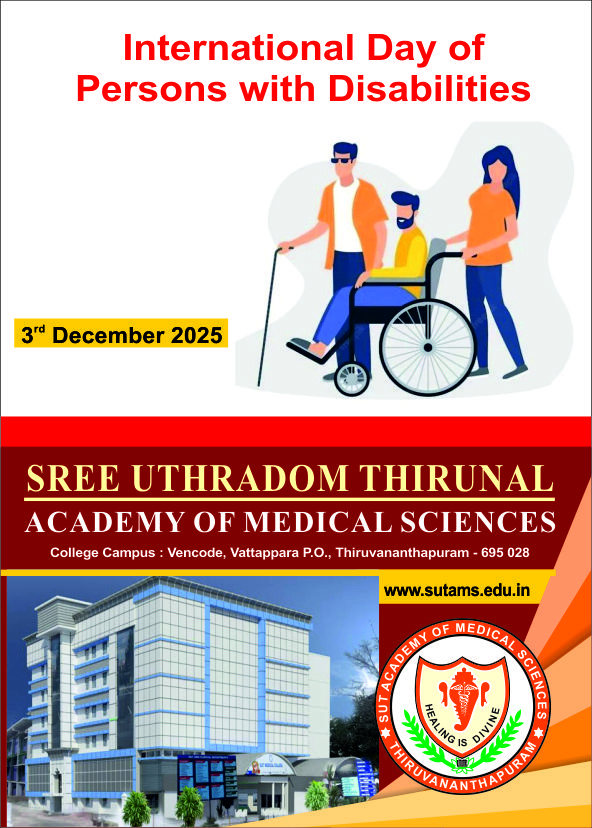 International Day of Persons with Disabilities 2025 – SUT Academy of ...